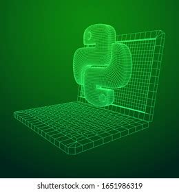 Python Code Language Sign With Notebook Laptop Device Photos Images Pictures Shutterstock