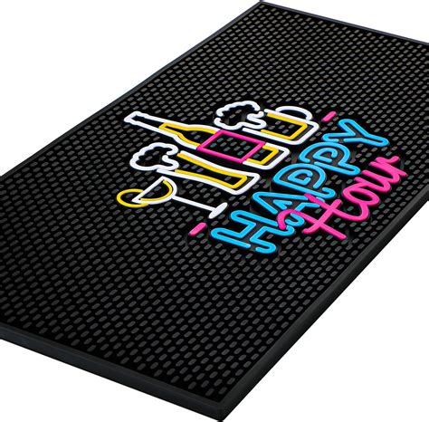Amazon Com Ultra High Quality Bar Mat It S 5 00 Somewhere 12 X 18 Inch Rubber Bar Mat
