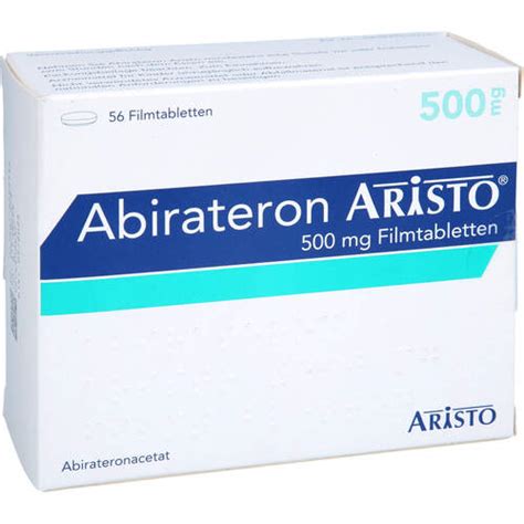 Abirateron Aristo 500 mg Filmtabletten (56 ST) Preisvergleich