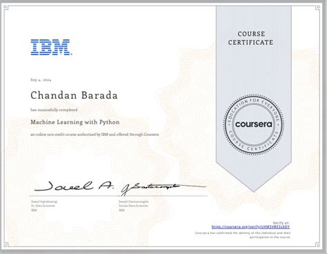 Ai Machinelearning Python Ibm Coursera Aiengineering