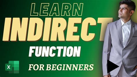 How To Use The Indirect Function In Excel Step By Step Guide Exceltutorial