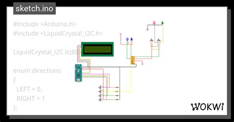 I2C LCD HEX DECODER Wokwi ESP32 STM32 Arduino Simulator