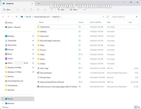 Move Or Restore Default Location Of Onedrive Folder In Windows 11 Windows 11 Forum