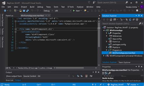 Enhancing Non Packaged Desktop Apps Using Windows Runtime Components Windows Developer Blog