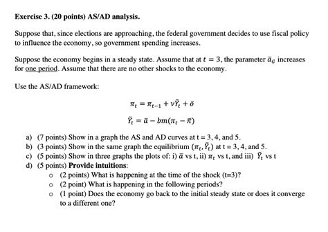 Solved Intermediate Macro Economics 6 Different Questions