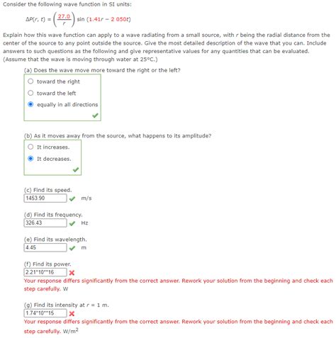 Solved 27 0 Consider The Following Wave Function In Si