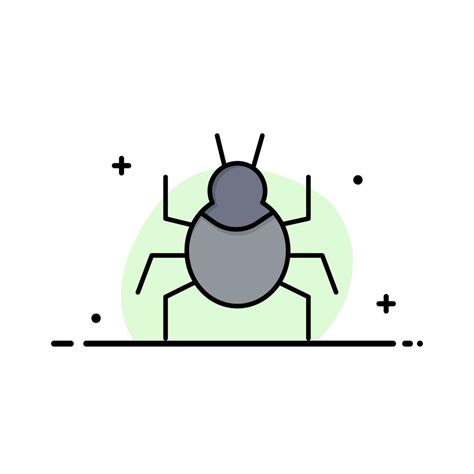Bug Nature Virus Indian Business Flat Line Filled Icon Vector Banner Template 18007499 Vector