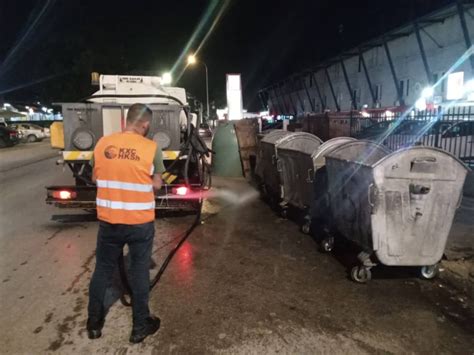 ЈП КОМУНАЛНА ХИГИЕНА ЗАПОЧНА СО МИЕЊЕ НА СИТЕ КОНТЕЈНЕРИ ПОСТАВЕНИ ВО ГРАДОТ СКОПЈЕ