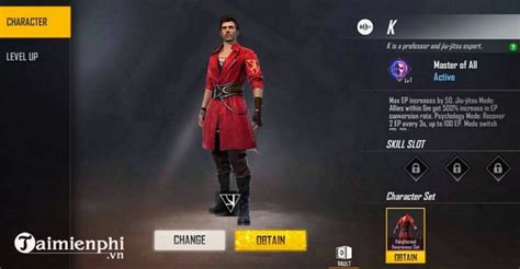 5 Nhân Vật Free Fire Xuất Sắc Nhất Tháng 12021