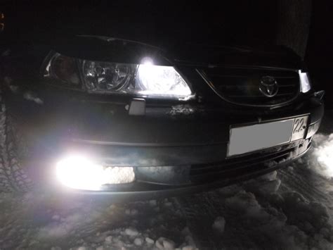 Диодная подсветка по всюду — Toyota Avensis I, 2 л, 2001 года ...