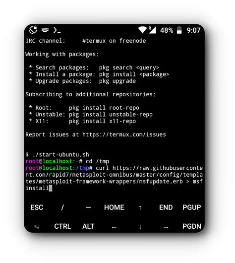 How To Install Letest Metasploit In Ubuntu How To Install Metasploit In Android Without Root