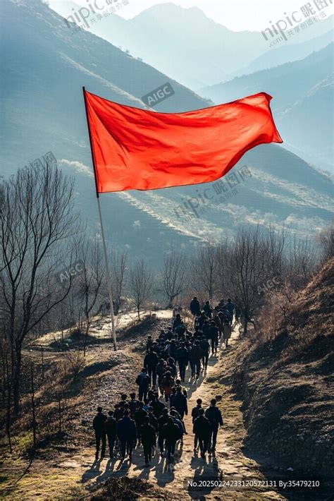 Ai创作图行走的红军 长征出发 红军起义 走长征路 西路红军 十送红军 长征精神户外 红军劳动 野外拉练 红军长征主题 长征军 长征西路队伍