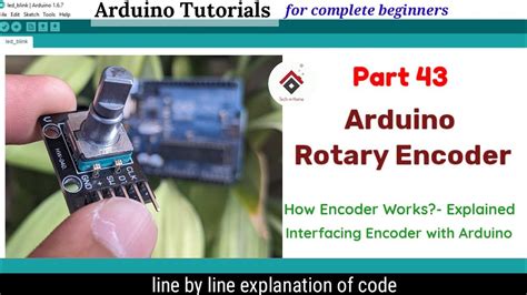 How Rotary Encoder Works And How To Use It With Arduino[with Code] Arduino Encoder Code