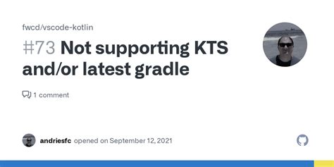 Not Supporting KTS And Or Latest Gradle Issue Fwcd Vscode Kotlin GitHub