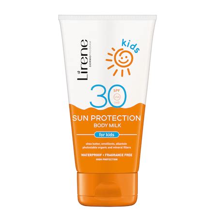 Слънцезащитно мляко, За тяло, Деца, SPF 30, 185 мл - eMAG.bg