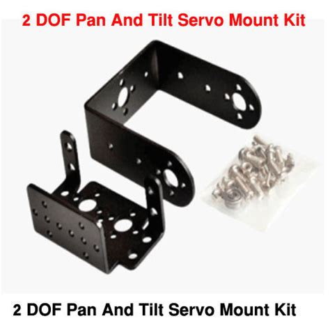 2 Dof Pan And Tilt Servo Mount Kit Bd
