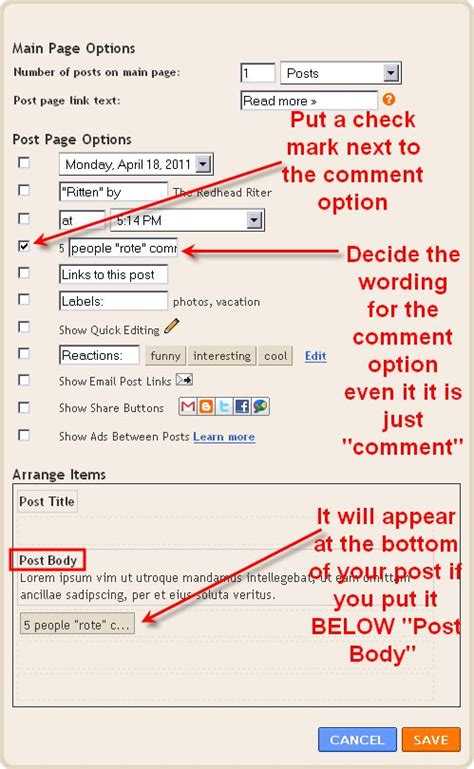 How To Create A Comment Link In Blogger