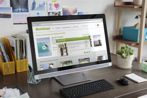 Hp S Slick New Pavilion All In One Pcs Sport Super Thin Bezels And A Pop Out Webcam Pcworld