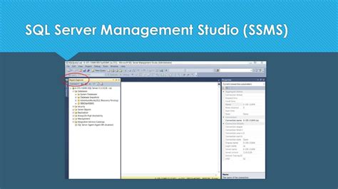 Navigation In SQL Server Management Studio SSMS Ppt Download