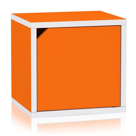Way Basics Eco Stackable Connect Storage Cube With Door Multiple Colors Walmart Com