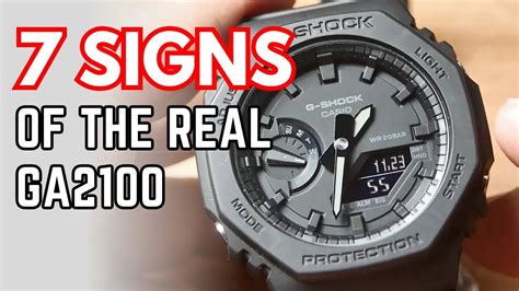 7 Signs Your Watch Is Not A Fake Ga 2100 How To Spot The Original G