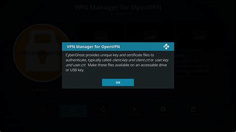 how to configure openvpn for openelec 6 on a raspberry pi support