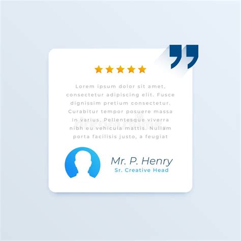 Quote In Frame With Quotation Marks Design Stock Vector Illustration Of Commas Quotation