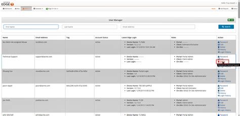 Deactivate Former Employees Estimating Edge