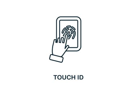 Touch Id Icon Graphic By Aimagenarium · Creative Fabrica