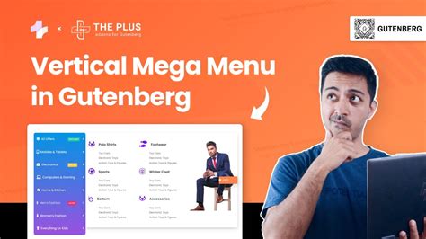 How To Make Vertical Mega Menu In Gutenberg Wordpress Vertical Toggle Mega Menu Youtube