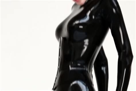 Latex Catsuit And Ballet Boots Eporner