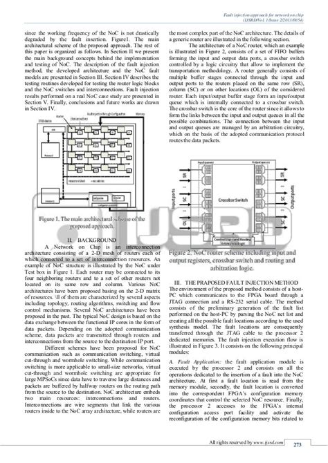 Fault Injection Approach For Network On Chip