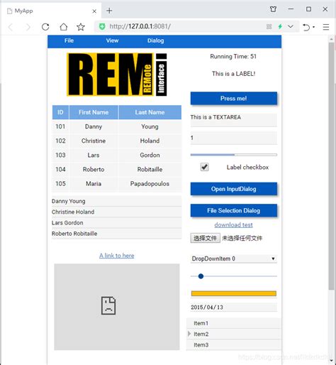 采用remi纯python写前端页面，范例26remi Timer Csdn博客