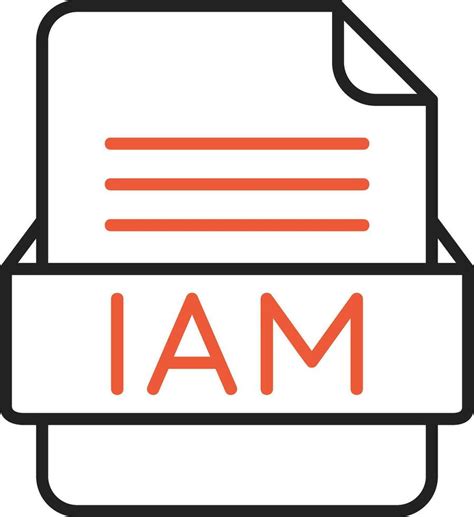 Iam File Format Vector Icon 29464082 Vector Art At Vecteezy