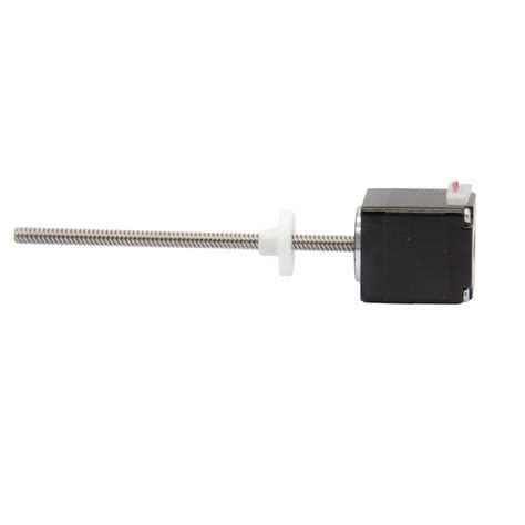 External Drive 28mm Linear Actuator 2 Phase Stepper Motor With Nut Pm