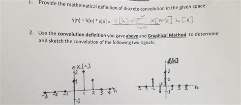 Solved Provide The Mathematical Definition Of Discrete Chegg