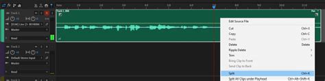 How To Split And Merge Audio Clips In Adobe Audition Voice Over Tip