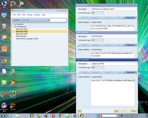 吳大的sap學園 Sap Gui Java 的登入配置