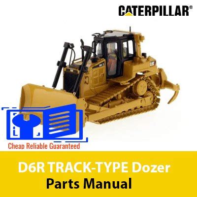 Caterpillar D6t Track Type Dozer Parts Manual