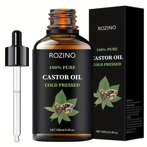 Castor Oil For Hair Eyelashes And Eyebrows Castor Oil Temu Castor