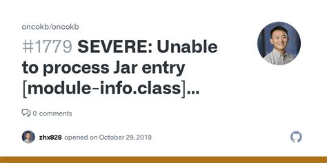 Severe Unable To Process Jar Entry Module Infoclass From Jar