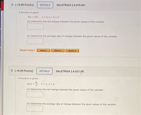 solved 8 19 09 points details salgtrig4 2 4 019 mi a