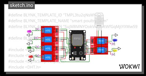 Poultry Wokwi Esp32 Stm32 Arduino Simulator