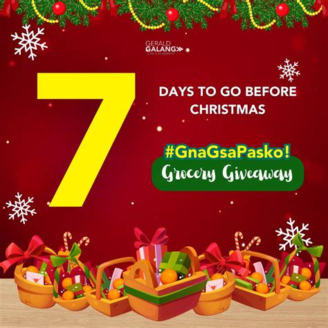 Gerald Galang - 7 ARAW NA LANG PASKO NA! Nakapag simbang...