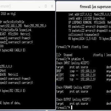 Blocking ICMP Protocol With Iptables Download Scientific Diagram
