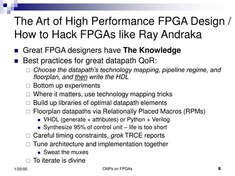 Ppt Mapping Cmps To Xilinx Fpgas Powerpoint Presentation Free