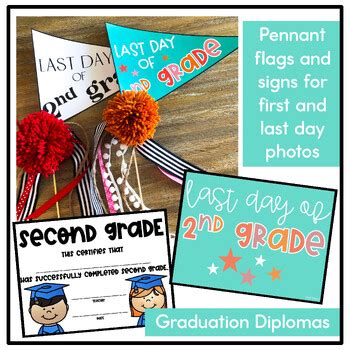 Second Grade End Of The Year Activities And Craft By Tiffany Gannon