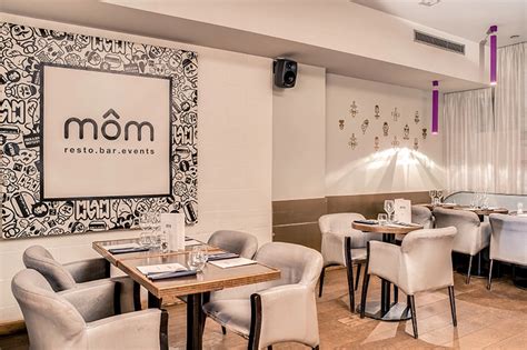 MÔm Restaurant Lounge Bar Private Areas Paris 17th