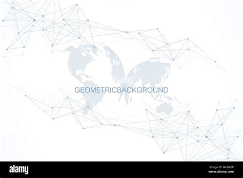 Abstract Cloud Computing Background And Networks Concept With Earth Globes Global Digital