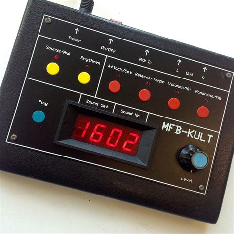 MATRIXSYNTH Rare MFB KULT Vintage Drum Machine Synth